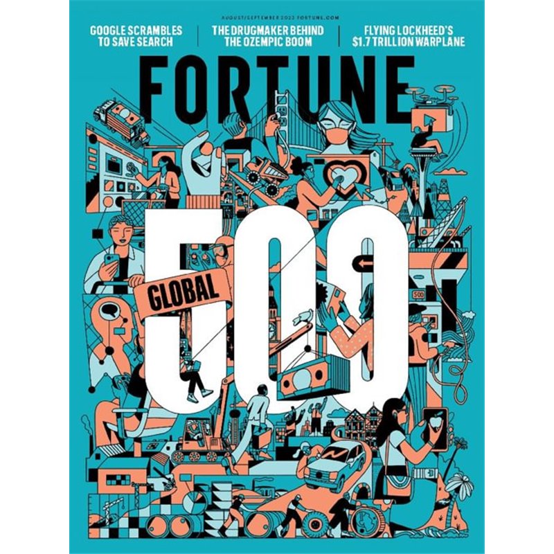 Fortune Magazine - 1 Year Print Subscription - No Auto-Renewal