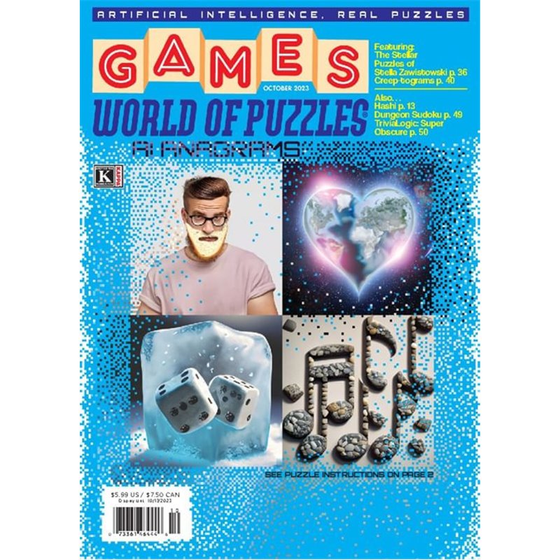 Games World of Puzzles Magazine Subscription