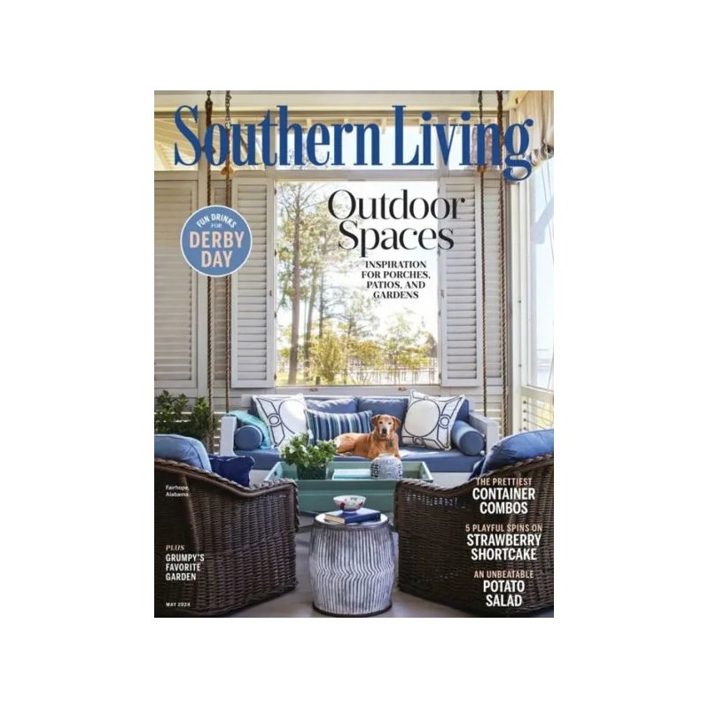 Southern Living Magazine -1 Year Print Subscription - No Auto-Renewal