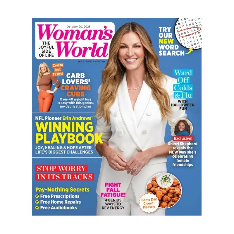 Woman's World Magazine -1 Year Print Subscription - No Auto-Renewal