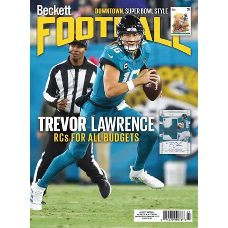 Beckett Football Magazine - 1 Year Print Subscription - No Auto-Renewal